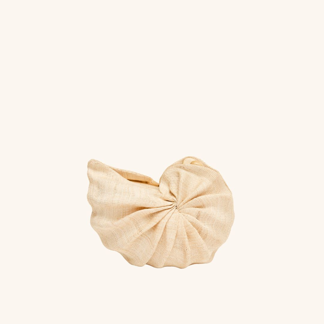 The Origami Nautilus | Shell Handbag With Chain Crossbody Strap – POOLSIDE