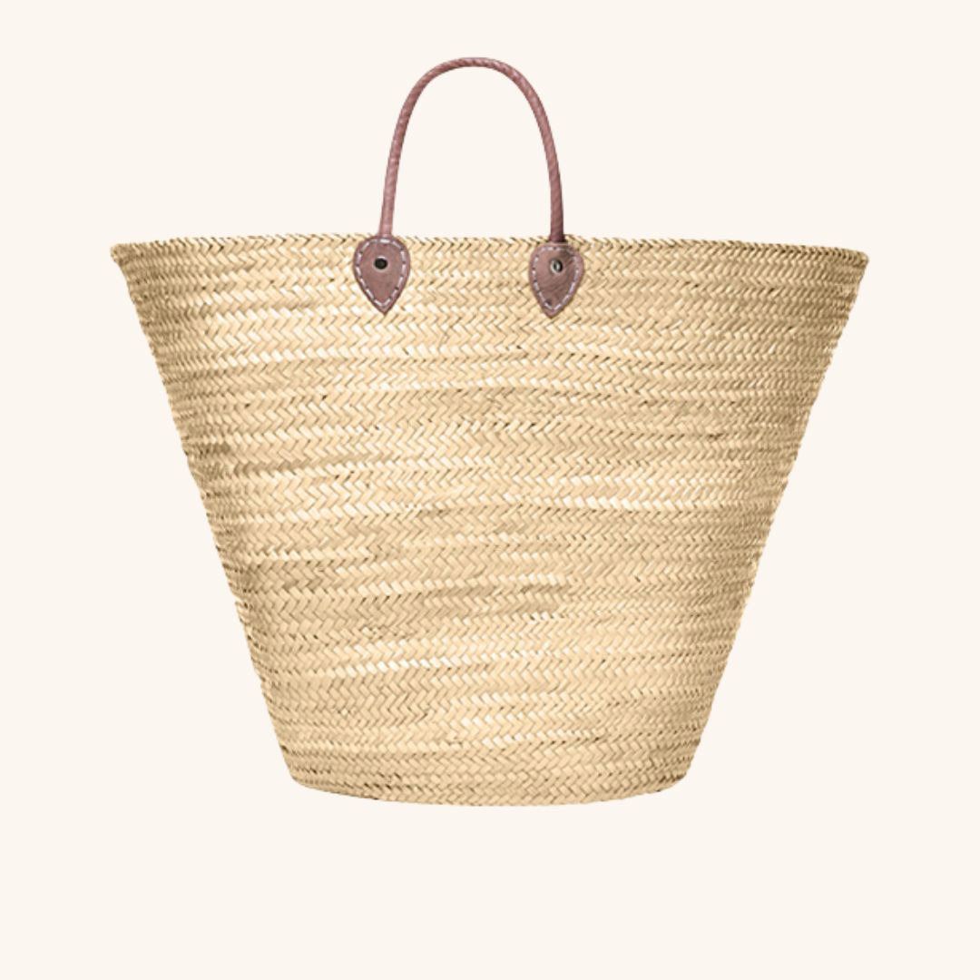 The XXL Market Tote | Large Straw Beach Tote – POOLSIDE